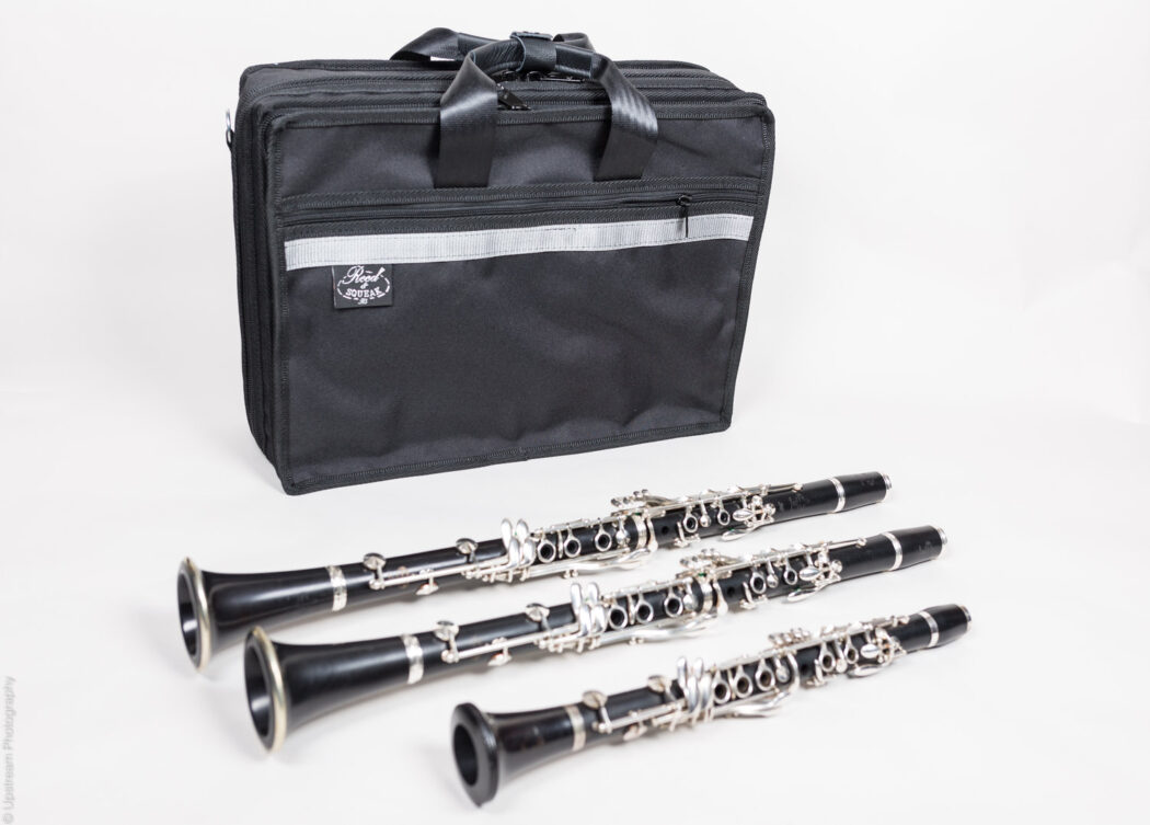 Compact Triple Clarinet Case | Black - Howarth of London