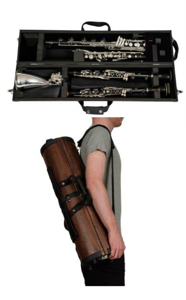 Professional Series Tubular Bass Clarinet Case - Howarth of London